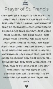 11th Step Prayer and Meditation in AA (Alcoholics Anonymous) | Sober Speak